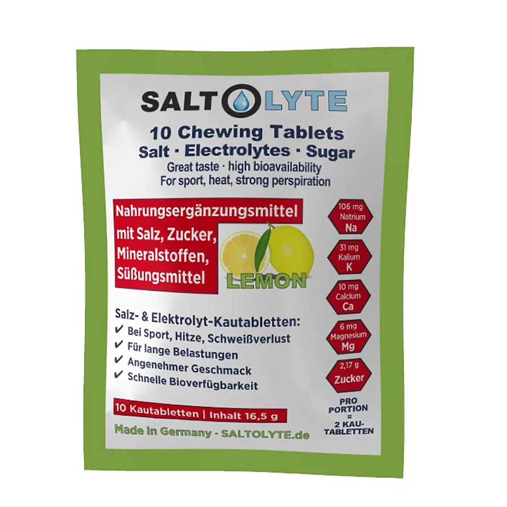 Γενικο Electrolyte Chewing Tablets - SALTOLYTE10-LEMON Γενικο Greece